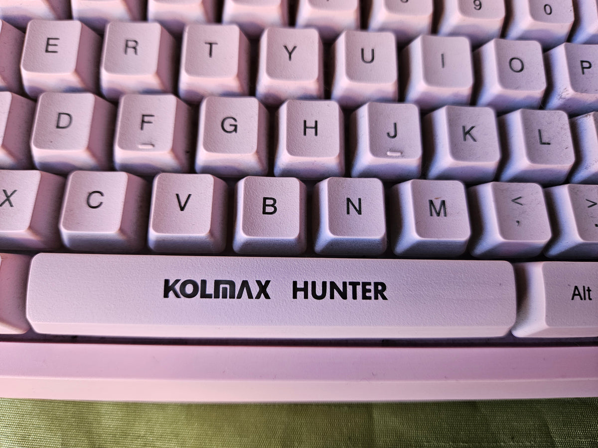 Kolmax Hunter Pink RGB 87 Key Gaming Keyboard Mechanical Feel LED Back ...