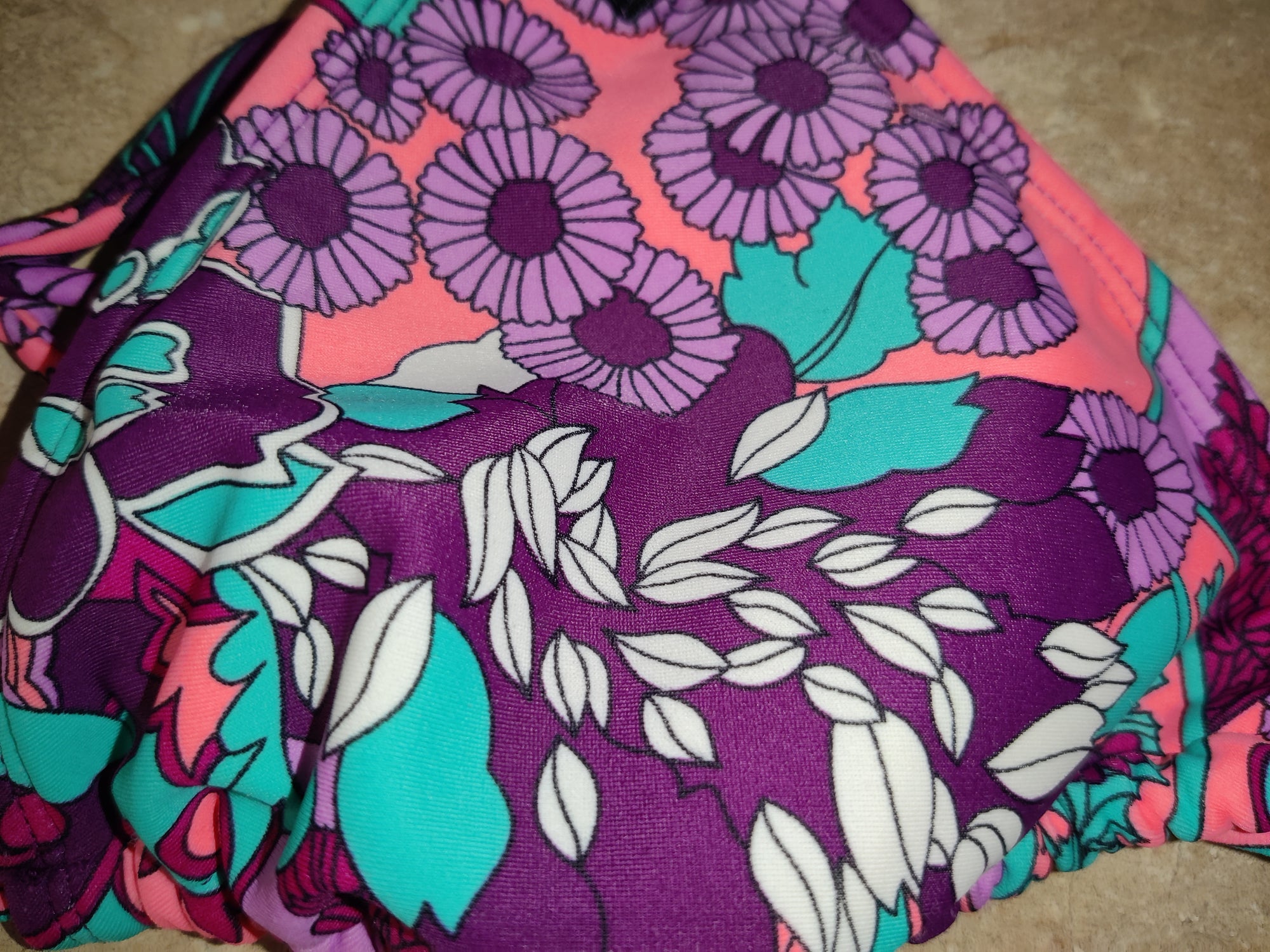 Size Med/10 Bright Multi-color Bikini 2-Pc Bathing Suit – The DARRling ...